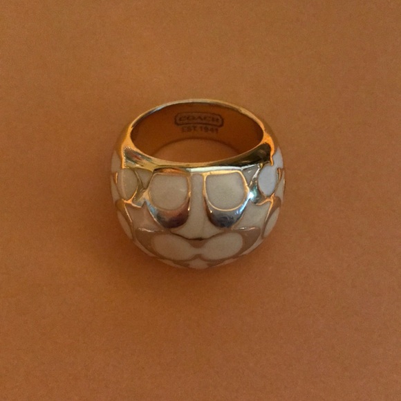 Coach Jewelry | Coach Enamel Ring | Poshmark